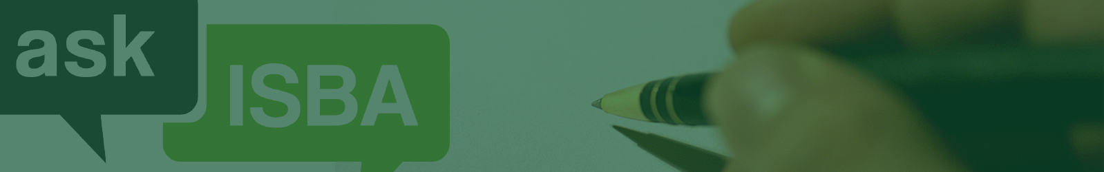 Ask ISBA Questions & Answers